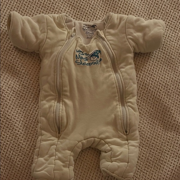 Baby Merlin’S Magic Sleepsuit | Pajamas | Cozy Cream Sleep Sack For ...